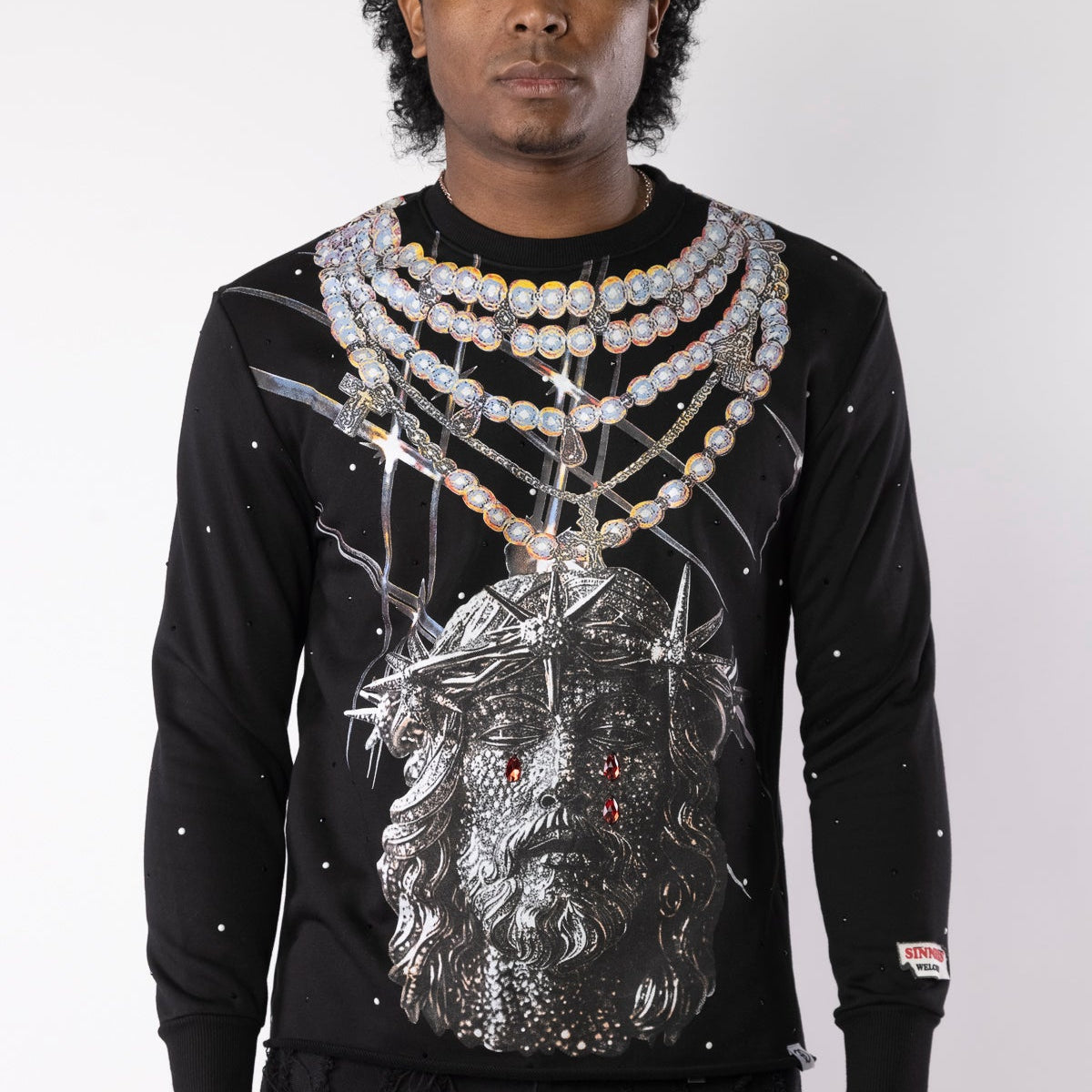 Sinners Welcome Crewneck – DENiMPiRE